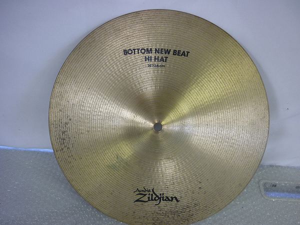 Zildjian BOTTOM NEW BEAT HI-HAT 14/36cm 梱0.3(ハイハットシンバル)｜売買されたオークション情報 ...