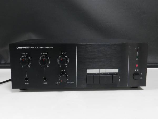 AP3614 UNI-PEX 卓上型アンプ GS-30W ユニペックス UNIPEX(その他)｜売買されたオークション情報、yahooの商品 ...