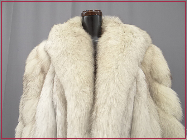 1円 高級 毛皮 サガロイヤル フォックス D44 ハーフコート(フォックス)｜売買されたオークション情報、yahooの商品情報をアーカイブ公開 - オークファン（aucfan.com）