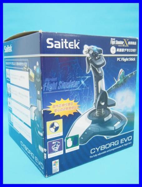 Saitek CYBORG EVO フライトスティック 動作未確認ジャンク品(ジョイスティック)｜売買されたオークション情報、yahooの商品 ...