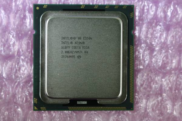 Quad-Core Xeon E5504 SLBF9/4M/FCLGA1366/2GHz/3/25.11(Xeon)｜売買されたオークション ...