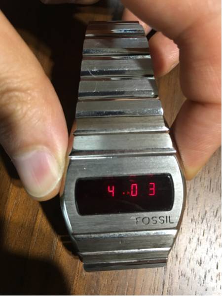 fossil led watch フォッシル JR-7771 パルサー(フォッシル)｜売買されたオークション情報、yahooの商品情報を ...
