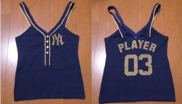 LB-03 ダンス MLB New York Yankees キャミソール 2枚set(LB-03)｜売買されたオークション情報、yahooの商品情報をアーカイブ公開 - オークファン ...