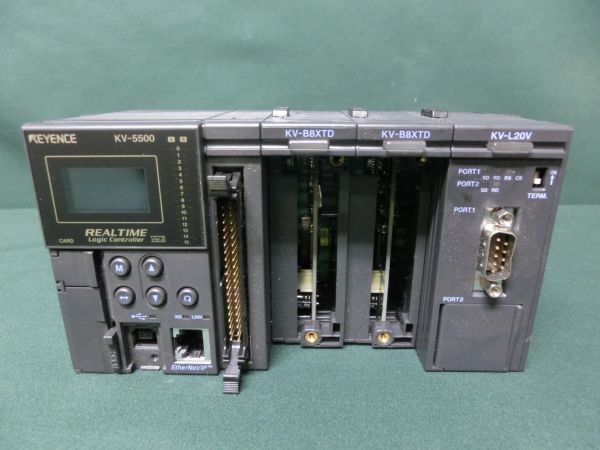 KEYENCE KV-5500 CPUユニット他 シーケンサ PLC キーエンス(電材、配電用品)｜売買されたオークション情報、yahooの ...