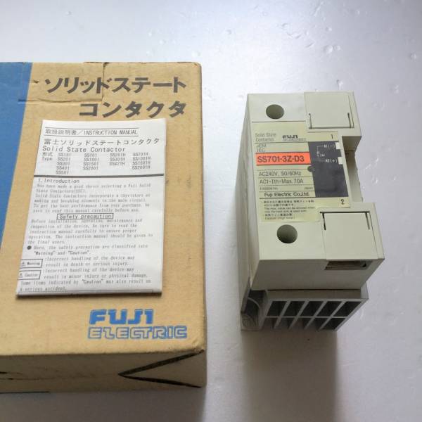 富士電機｜ソリッドステートコンタクタ SS701-3Z-D3(リレー)｜売買されたオークション情報、yahooの商品情報をアーカイブ公開 - オークファン（aucfan.com）