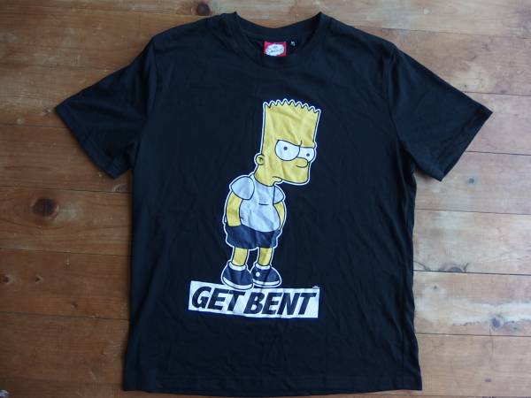 The Simpsons シンプソンズ GET BENT ボックスロゴTシャツ L 黒(イラスト、キャラクター)｜売買されたオークション情報 ...