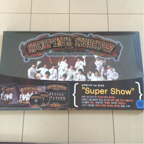SUPER JUNIOR DVD 2枚組 THE 1st ASIA TOUR SUPER SHOW(SUPER JUNIOR)｜売買されたオークション情報、yahooの商品情報をアーカイブ公開 ...