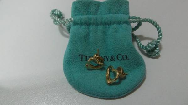 178 ティファニー TIFFANY&Co. K18 オーピンハートピアス(ピアス)｜売買されたオークション情報、yahooの商品情報を ...