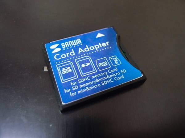 サンワサプライ製SDカードのCF変換アダプタ ADR-SDCF ケース付(記録用メモリ)｜売買されたオークション情報、yahooの商品情報をアーカイブ公開 - オークファン（aucfan.com）