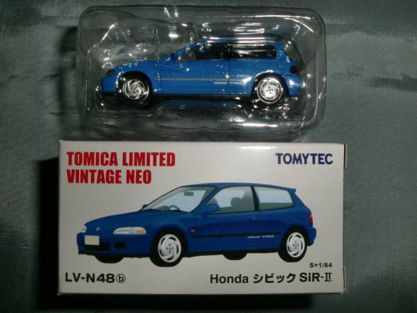 トミカ TLV LV-N48b ホンダ シビック SiR-Ⅱ 青(トミカリミテッド)｜売買されたオークション情報、yahooの商品情報を ...