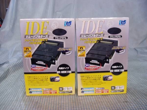 RATOC IDEリムーバブルケース×2個セット IDE-MDK1NB M-8664(UltraATA)｜売買されたオークション情報、yahooの商品情報をアーカイブ公開 - オークファン ...
