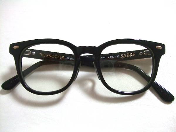 SABRE/セイバー/THE KNOCKER SV205/メガネフレーム 眼鏡(セル、プラスチックフレーム)｜売買されたオークション情報 ...