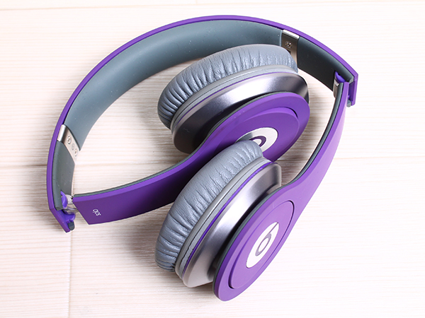 ビーツバイドクタードレ justbeats solo ヘッドホン パープル beats by dr.dre(ヘッドフォン)｜売買された ...
