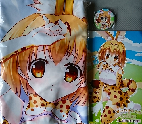 COMIC1 11 緋い笑撃 けものフレンズ サーバル抱き枕カバー&新刊セット 山本和枝(抱き枕)｜売買されたオークション情報、yahooの商品情報をアーカイブ公開 - オークファン ...