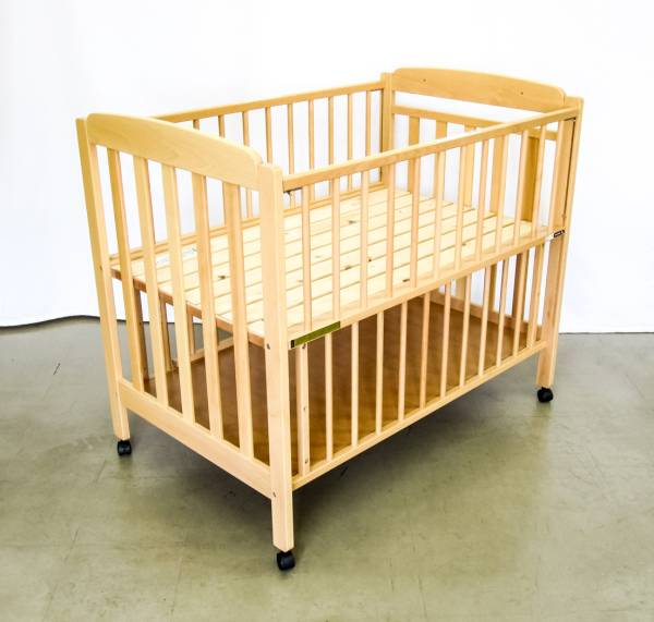 ベビー ベッド サワベビー Sawa baby No.17 I型 エトワール ナチュラル フック キャスター付 マット下収納 ひのきの床板 両 ...