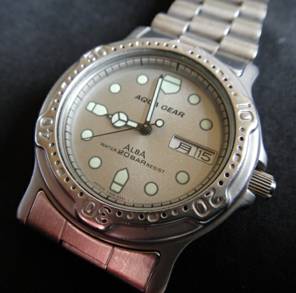 AQUA GEAR / ALBA WATER 20BAR RESIST. MEN'S QUARTZ 品(アルバ)｜売買されたオークション情報 ...