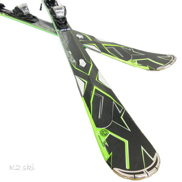 札幌 直接引取大歓迎 K2 ケーツー AMP STRYKER ROX 2013/14 スキー板 ストック付き バッグ付き 172cm N μ ...