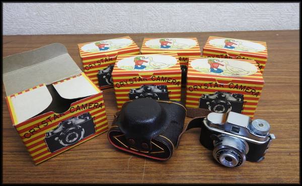 CRYSTAR CAMERA ミニチュアカメラ 豆カメラ デッドストック6個セット(コンパクトカメラ)｜売買されたオークション情報、yahooの商品情報をアーカイブ公開 - オークファン ...