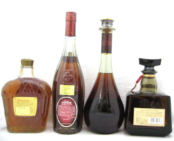 Otard VSOP/SUNTORY WHISKY ROYAL 12年/CAMUS GRAND VSOP/Crown Royal オタール ...
