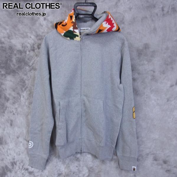 A BATHING APE/アベイシングエイプ シャーク ジップアップ パーカー/M(ジャケット、上着)｜売買されたオークション情報、yahooの商品情報をアーカイブ公開 - オークファン ...