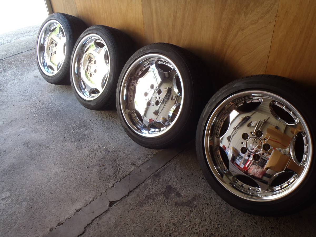 超 バリ溝 AMEシャレンAX メッキホイール エスティマ ノア ボクシ―など(ラジアルタイヤ)｜売買されたオークション情報、yahooの商品 ...