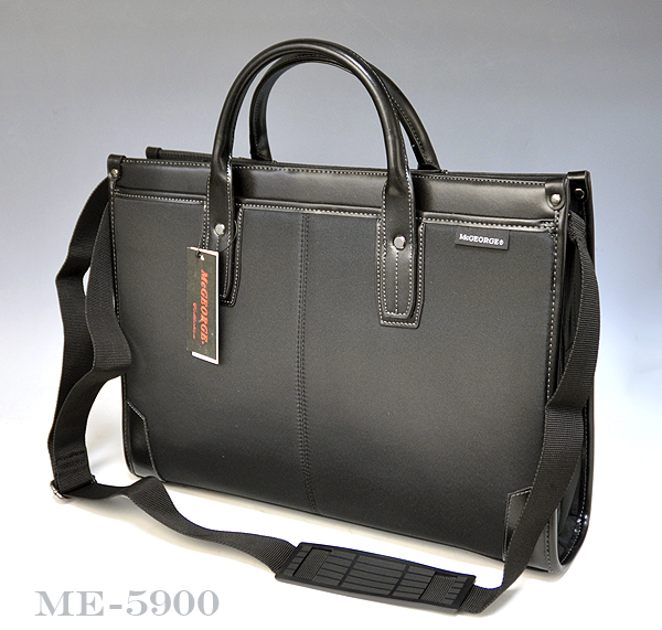 McGEORGE 便利な2層室内／ビジネスバッグ／4B対応(ブリーフケース、書類かばん)｜売買されたオークション情報、yahooの商品情報を ...