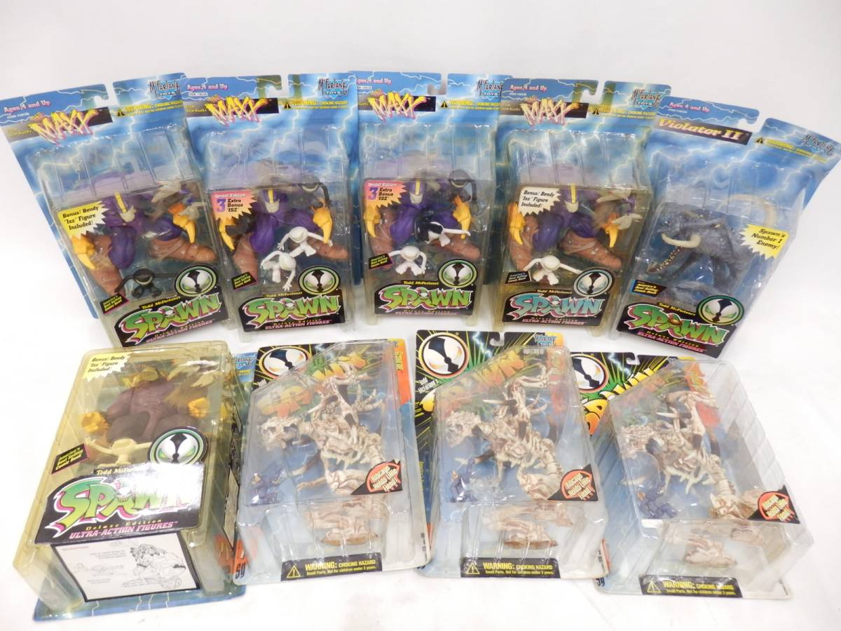 065A738H McFarlane toys The MAXX SPAWN ザ マックス スポーン フィギュア 9個セット(スポーン)｜売買 ...
