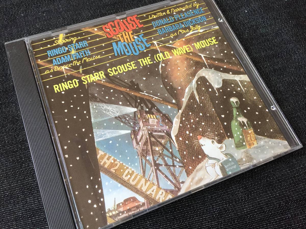 RINGO STARR CD / SCOUSE THE MOUSE T.V. & RADIO RINGO RARITIES 3枚セット(R ...