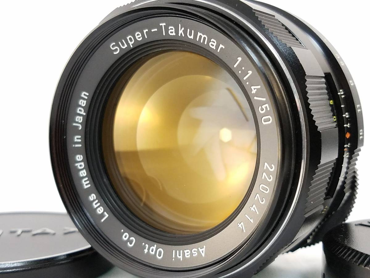 大特価 PENTAX Super-Takumar 50mm F1.4 ペンタックス #B95(ペンタックス)｜売買されたオークション情報、yahooの商品情報をアーカイブ公開 - オークファン ...