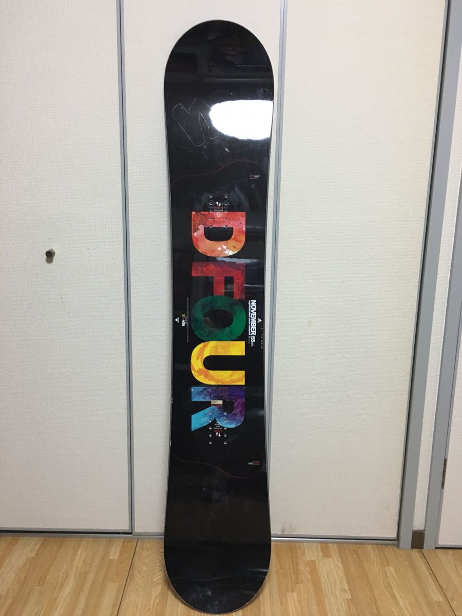 激安 キズ多々あり 2016-2017モデル NOVEMBERノーベンバー DFOURディーフォーD4 155cm VサーモWAX入り ジブ ...