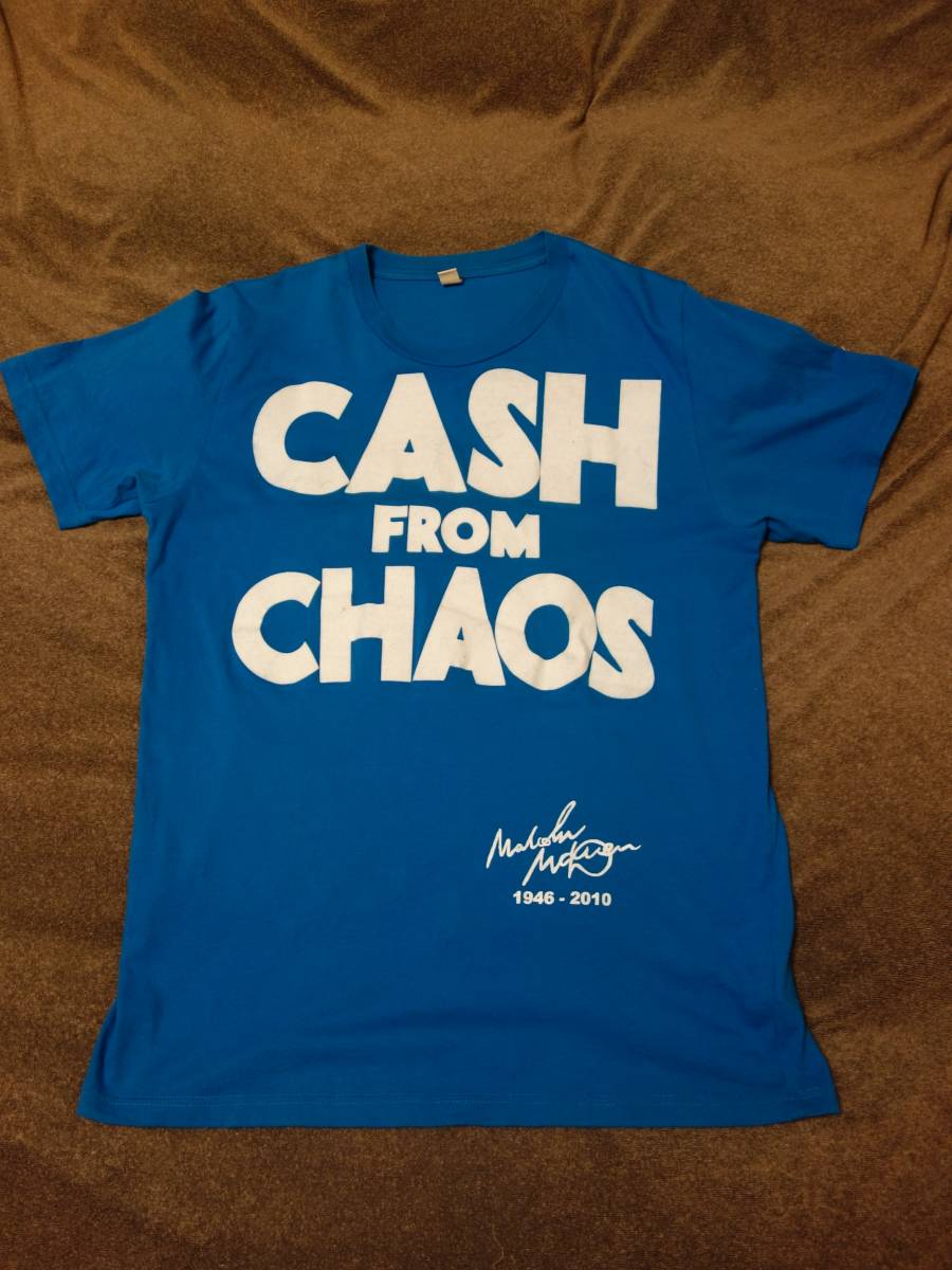 CASH FROM CHAOS A Child of the Jago Tee Malcolm McLaren Sex pistols ...