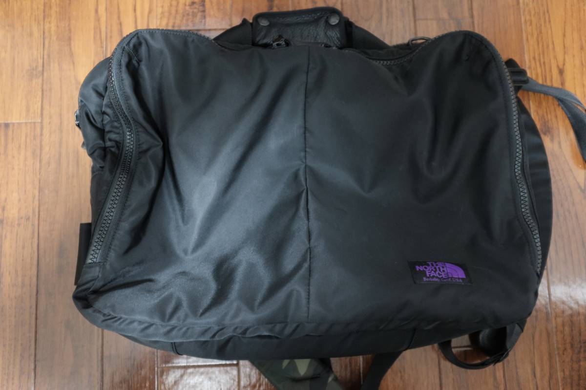 THE NORTH FACE PURPLE LABEL LIMONTA Nylon 3Way Bag ほつれあり リュック ショルダーバッグ ...