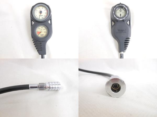 ジャンク SCUBAPRO ULMK20/G500 レギュレータ TUSA 3連メーター スキューバ プロ ダイビング N2793397 ...