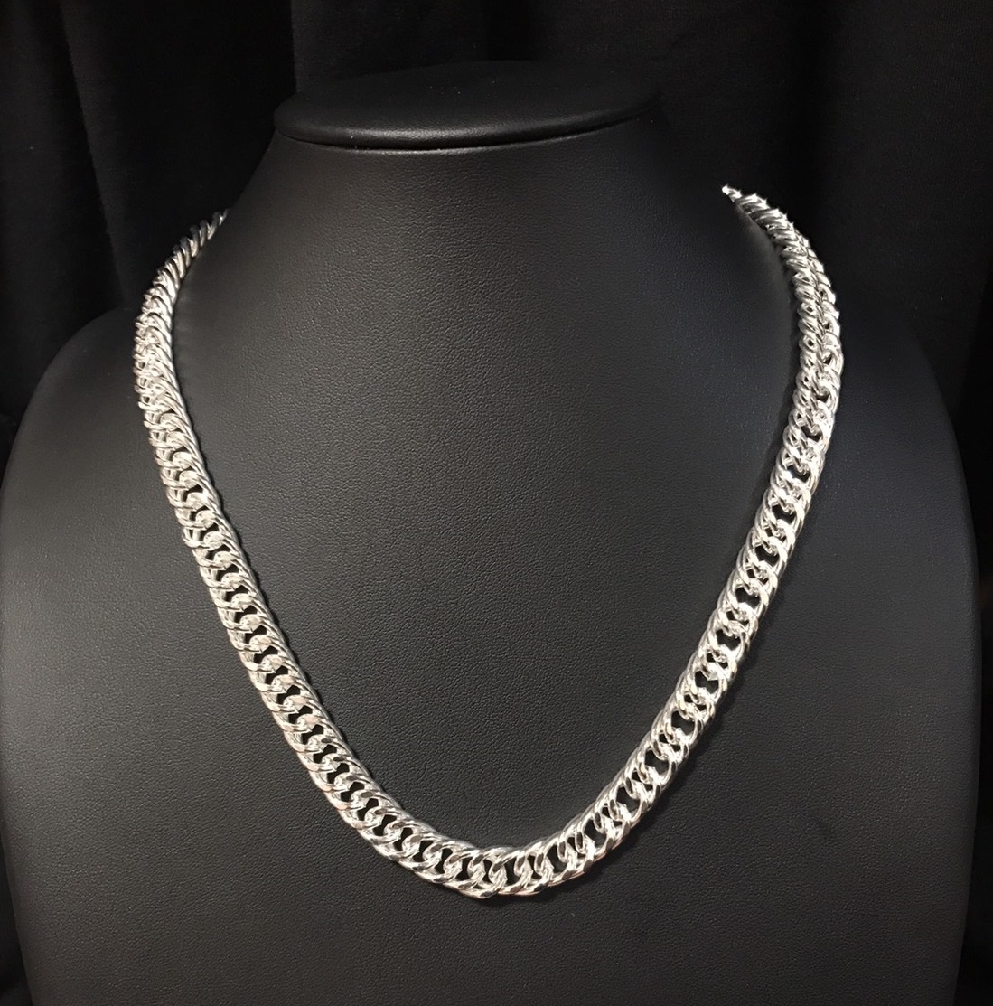 極太 シルバー925コーティング 喜平チェーンネックレス 51cm(シルバー)｜売買されたオークション情報、yahooの商品情報をアーカイブ公開 - オークファン（aucfan.com）