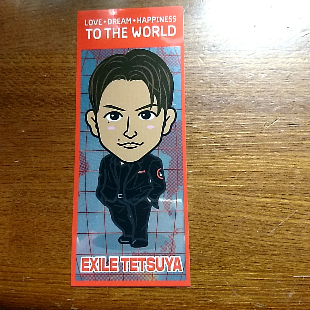 EXILE THE SECOND TETSUYA トラステ EXILE TRIBE STATION 新体制Ver. 千社札シール ステッカーb(EXILE)｜売買されたオークション情報 ...