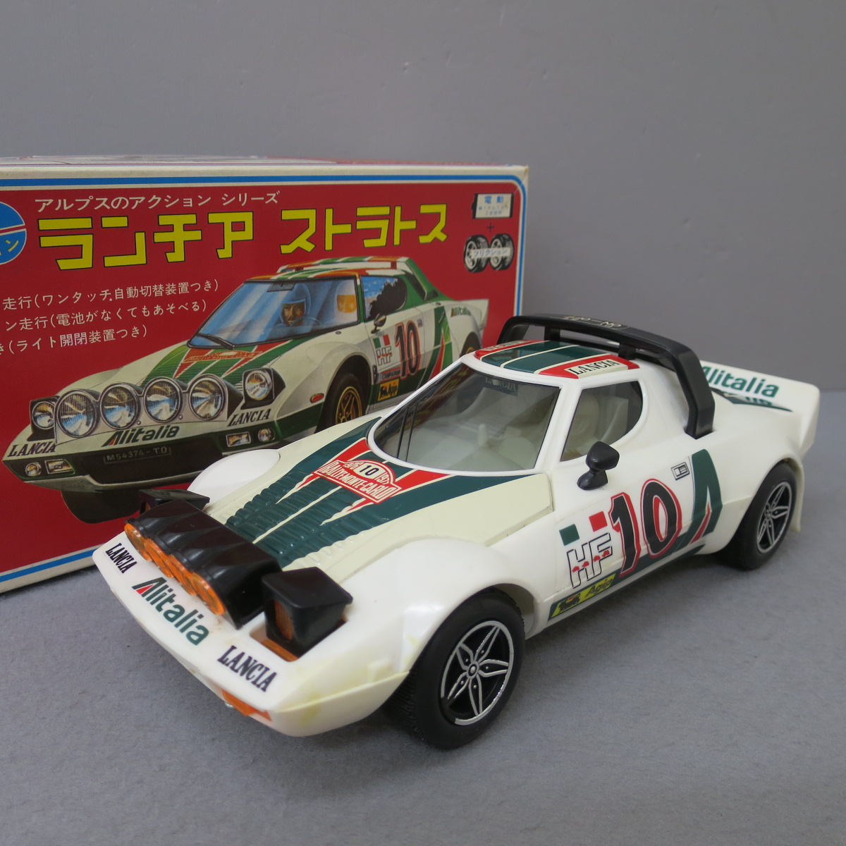 P231 アルプスのアクションシリーズ 電動 ランチア ストラトス A(レーシングカー)｜売買されたオークション情報、yahooの商品情報をアーカイブ公開 - オークファン（aucfan.com）