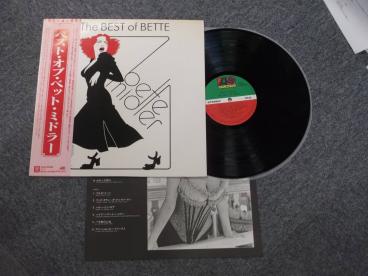 LP Bette Midler ベスト オブ ベット ミドラー 帯付 P-10621A(B)｜売買されたオークション情報、yahooの商品情報 ...