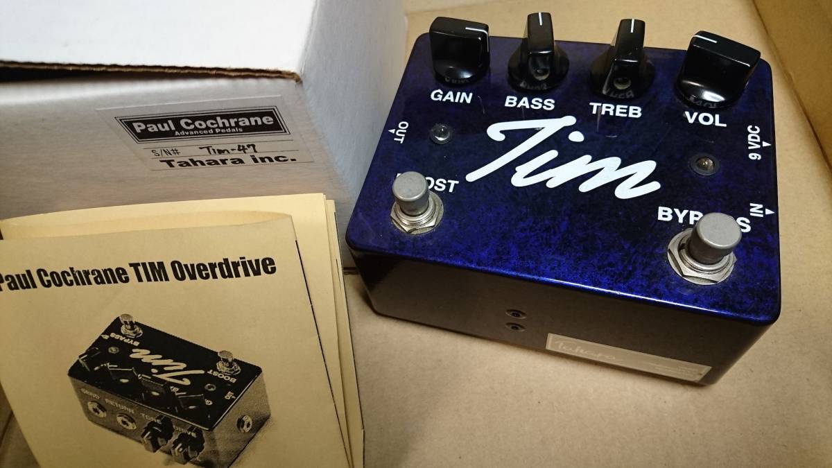 Paul Cochrane Tim Overdrive 初期型 完動品 箱 説明書付き タハラ正規輸入品(オーバードライブ)｜売買された ...