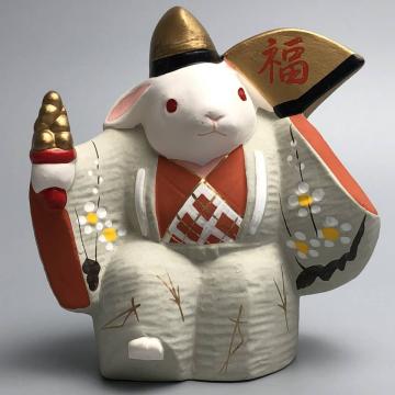 珍品 京陶人形 兎 うさぎ 置物 陶器 縁起物 福 動物 K021204(京焼)｜売買されたオークション情報、yahooの商品情報をアーカイブ ...