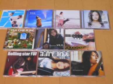 YUI シングルCD10枚 すべて帯付き 初回限定盤DVD付6枚 すべて帯付き(YUI)｜売買されたオークション情報、yahooの商品情報を ...