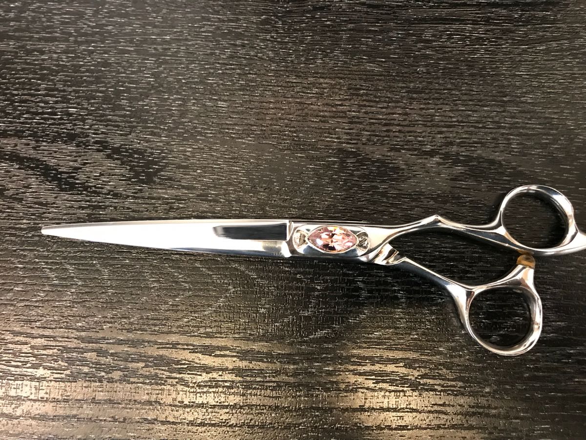 【即決】【送料無料】超美品 マテリシザー mateli カットシザー ハサミ シザー 6.2インチ セニング すきバサミ 美容師 理容師