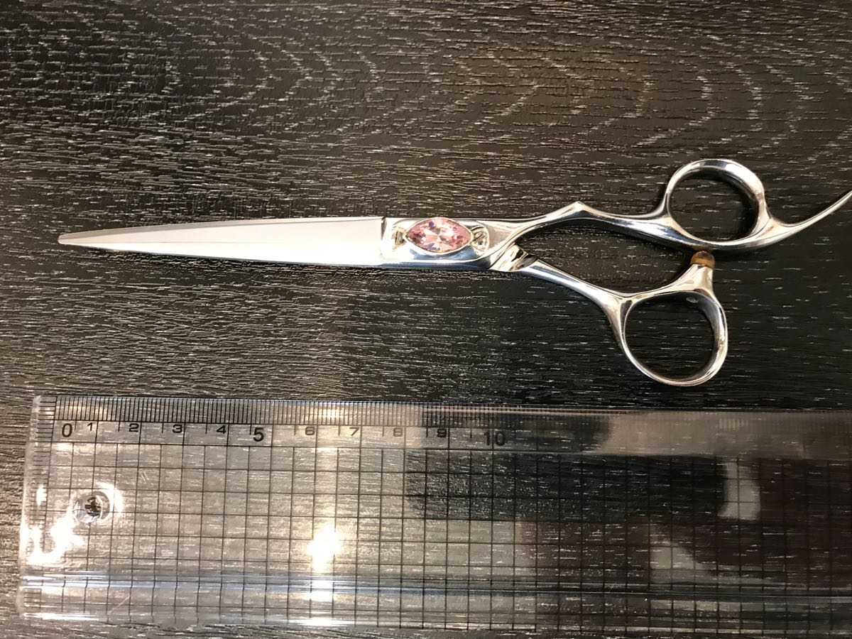 【即決】【送料無料】超美品 マテリシザー mateli カットシザー ハサミ シザー 6.2インチ セニング すきバサミ 美容師 理容師