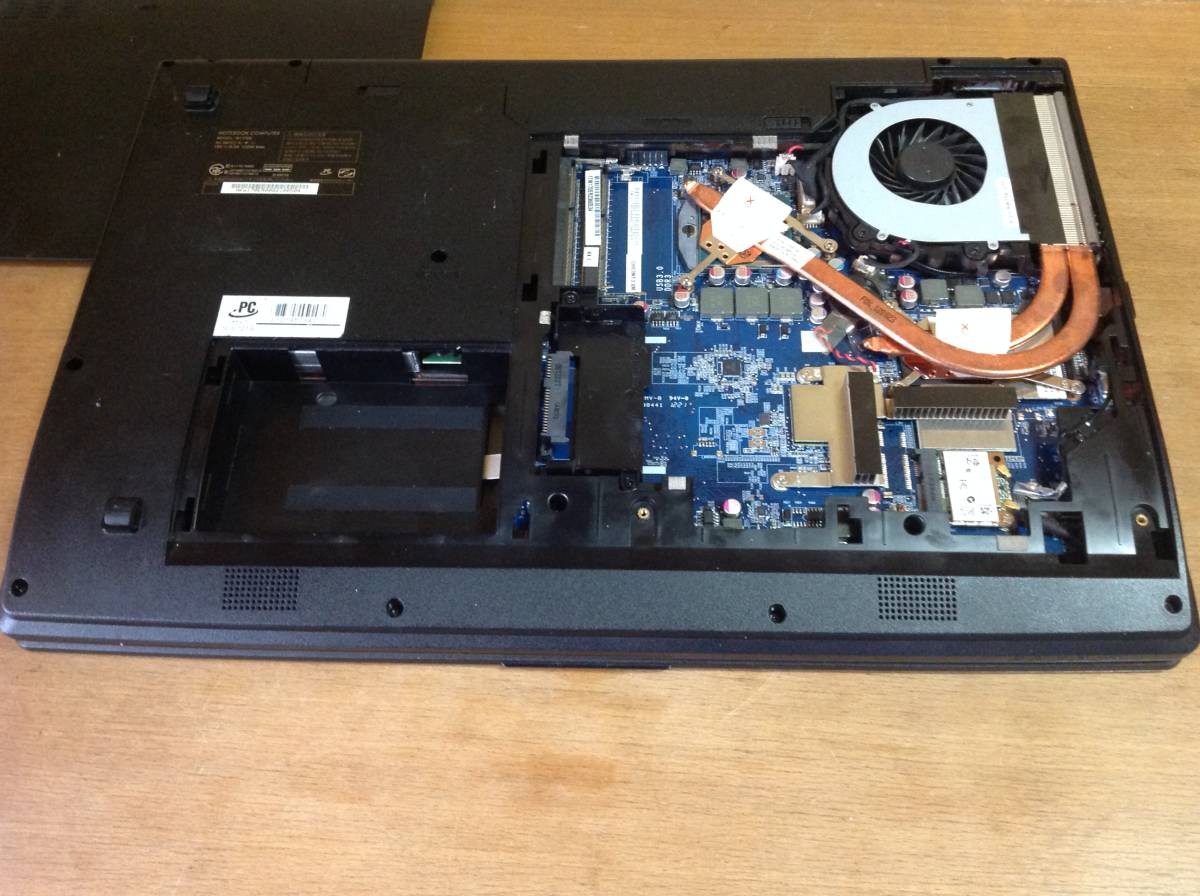 MouseComputer W170ER 17インチ液晶 CPU HDD メモリ無 BIOS確認ジャンク 代理出品(マウスコンピューター ...