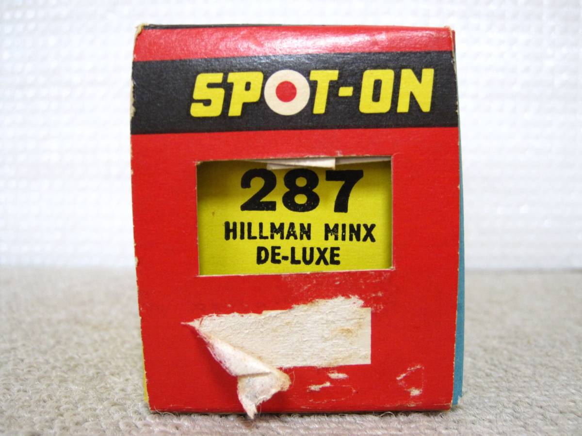 Tri Ang Spot On Scale Model Toys Hillman Minx 1600 品乗用車｜売買されたオークション情報 7250