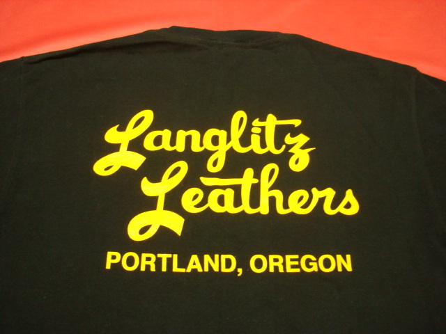 Langlitz Leathers/ラングリッツレザー ロゴTシャツ/黒 XL(ラングリッツレザー)｜売買されたオークション情報、yahooの ...