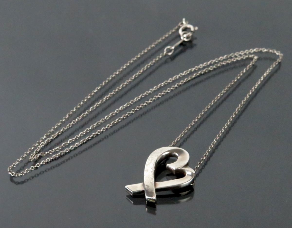正規品 Tiffany & Co. ティファニー パロマ ピカソ ネックレス ラビングハート スターリングシルバーSV925(その他)｜売買されたオークション情報、yahooの商品情報を ...