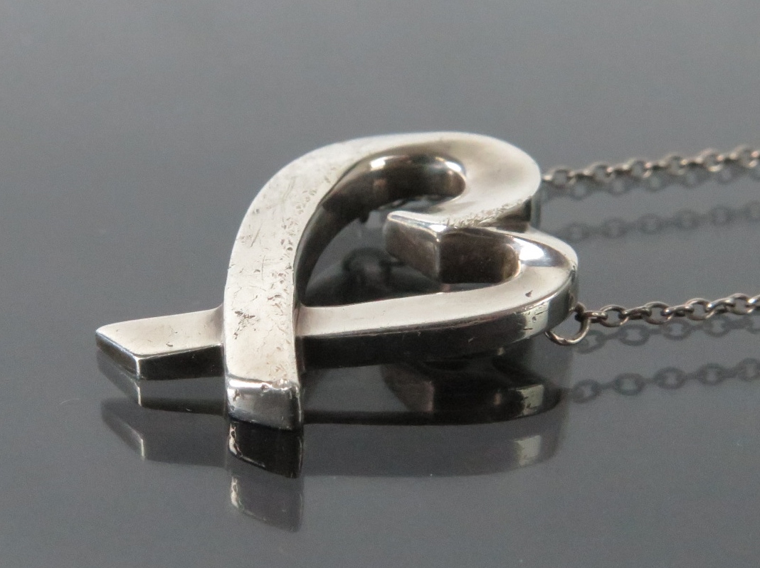 正規品 Tiffany & Co. ティファニー パロマ ピカソ ネックレス ラビングハート スターリングシルバーSV925(その他)｜売買されたオークション情報、yahooの商品情報を ...