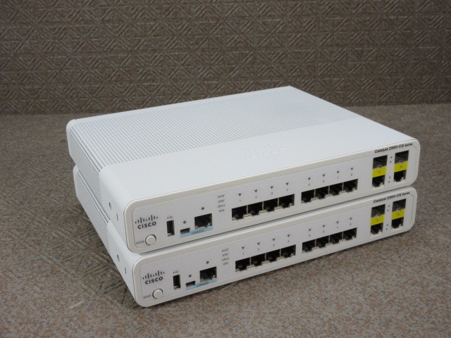 2台セット Cisco / シスコ / Catalyst 2960-CG Series / WS-C2960CG-8TC-L V02 / No ...