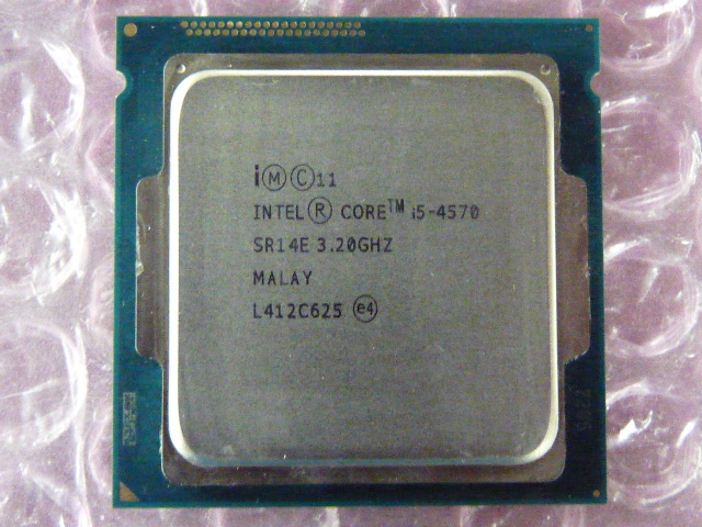 Core i5-4570 Haswell 3.2GHz SR14E LGA1150 H3432(Core i5)｜売買されたオークション情報 ...