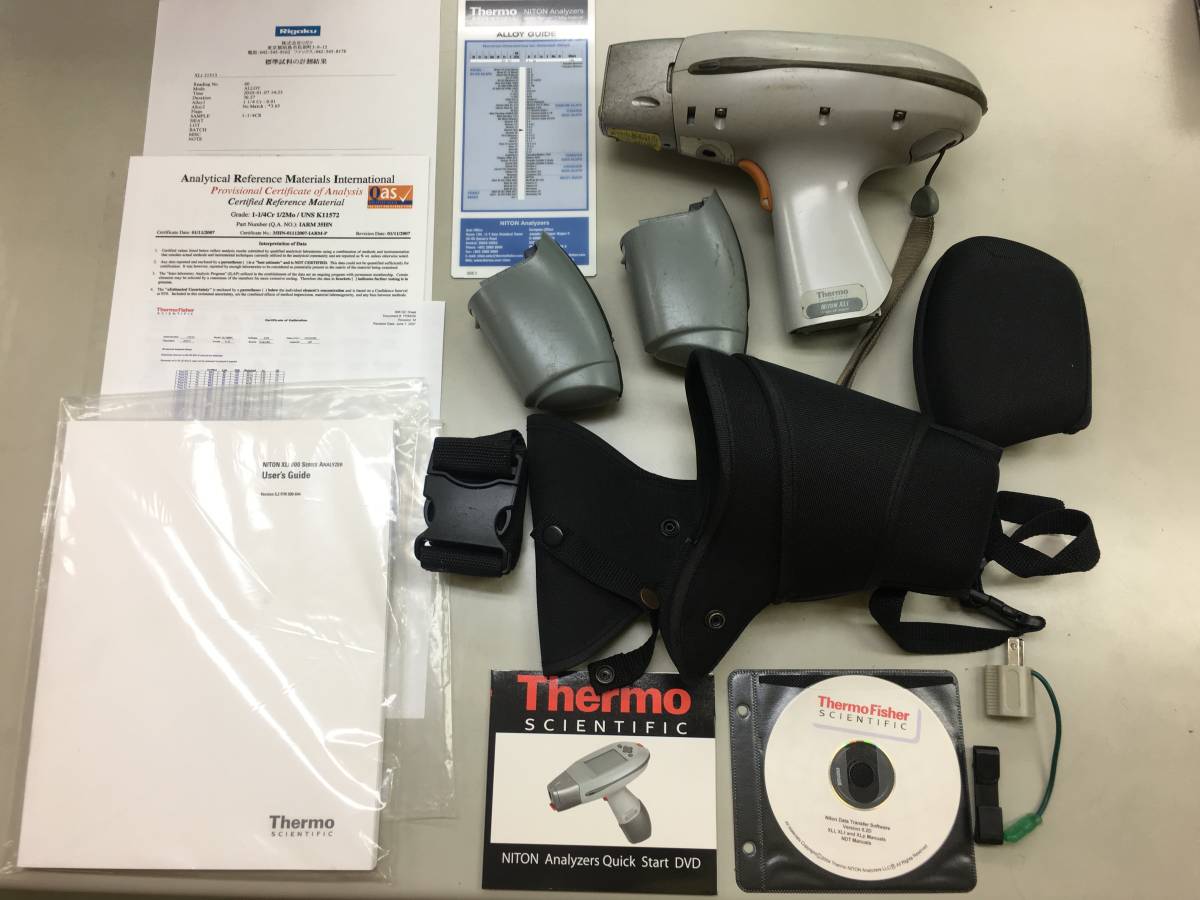 NITON ナイトン 携帯型成分分析計 Xlt898SW X線分析器 金属分析器 ジャンク 2010年購入(光学測定器)｜売買された ...